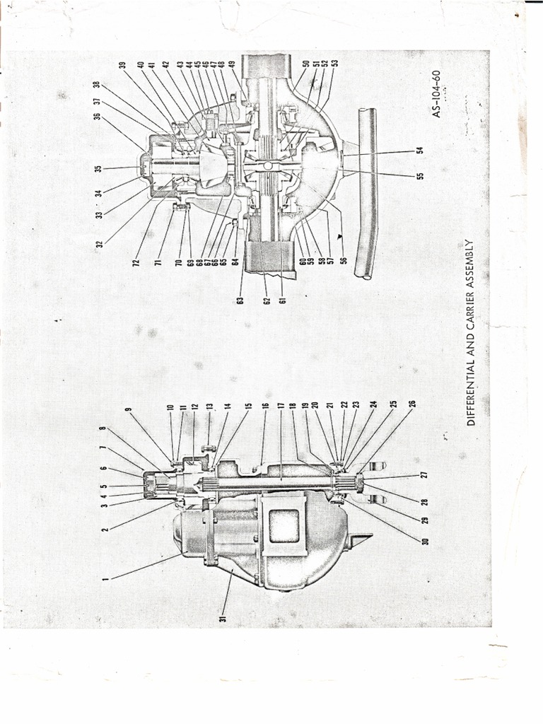 Kenworth 953 Differential and Carrier Assembly | PDF