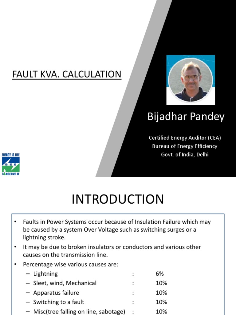 Fault KVA Calculation and Analysis | PDF | Electrical Impedance ...