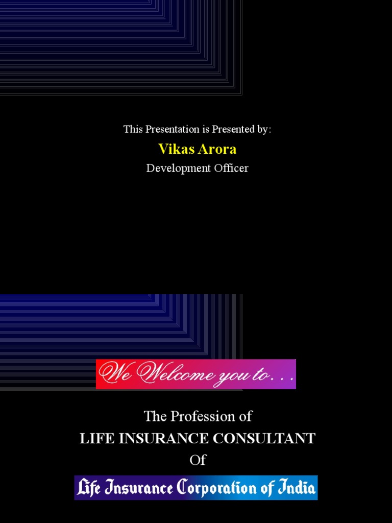 The Lucrative Career Path of a Life Insurance Consultant | PDF ...