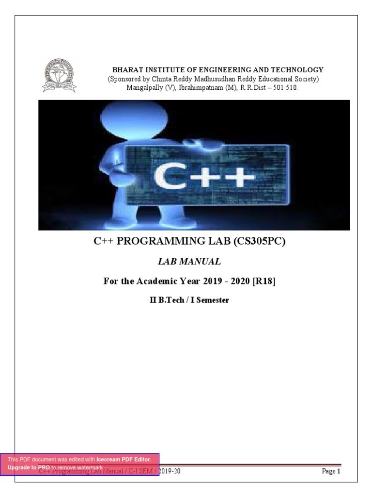 C Lab Manual Download Free Pdf C Engineering 