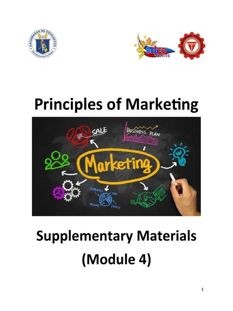 Principles of Marketing: Senior High School | PDF | Procurement ...