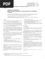Astm D4491 | PDF | Coefficient Of Variation | Chemical Engineering