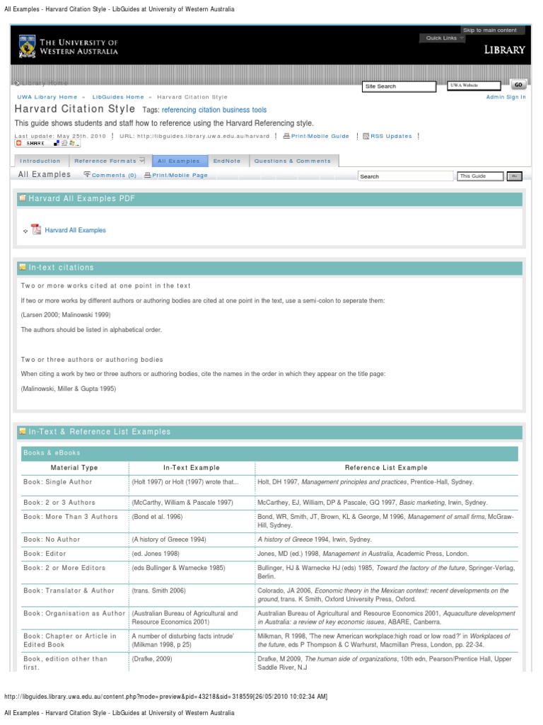 Harvard Citation Guide | PDF | Web Page | Podcast