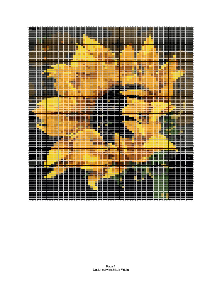 Chart - Stitch Fiddle | PDF