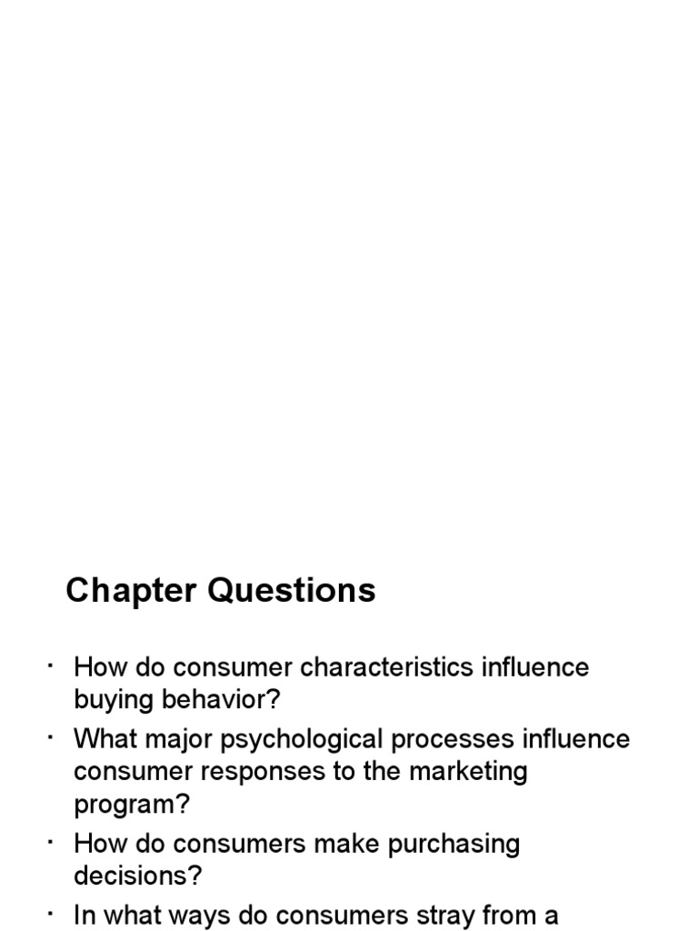 Chap 5 & 6 74 | PDF | Consumer Behaviour | Behavior