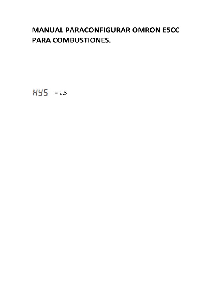 Manual Omron E5cc | PDF | Tecnología