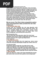 Berbagai Jenis Shot Kamera | PDF