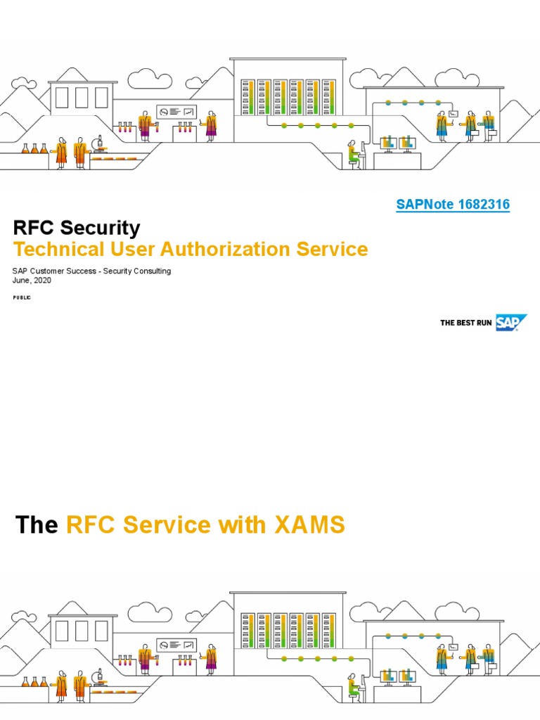 RFC Security: Technical User Authorization Service | PDF | Client ...