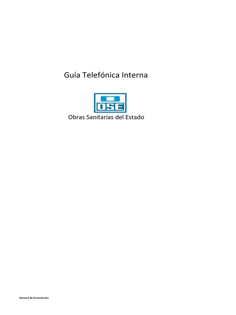 Guia Telefonica Interna 28102021 | PDF | Business | Informática