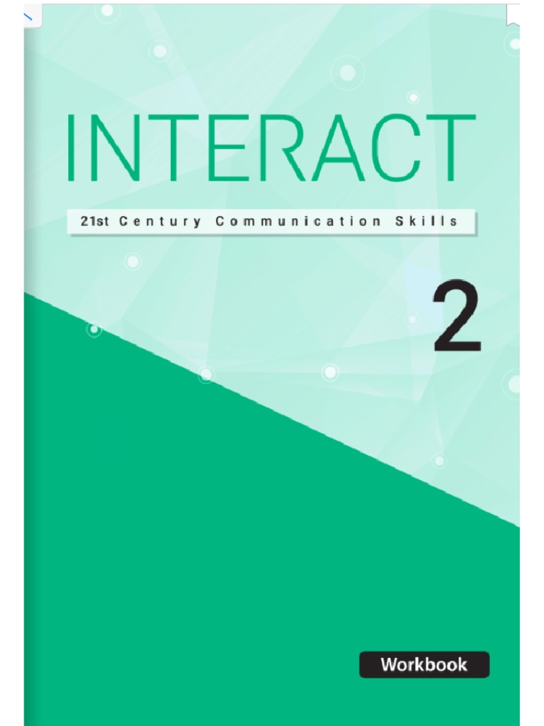 Workbook - Interact 2 | PDF