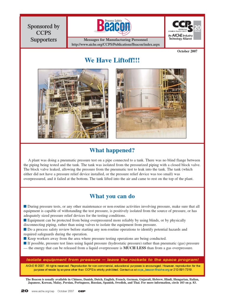 PCS Safety Beacon | PDF | Valve | Pressure