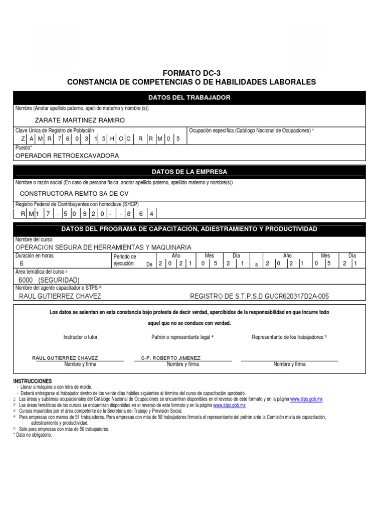 Editable DC-3 | PDF | Economias