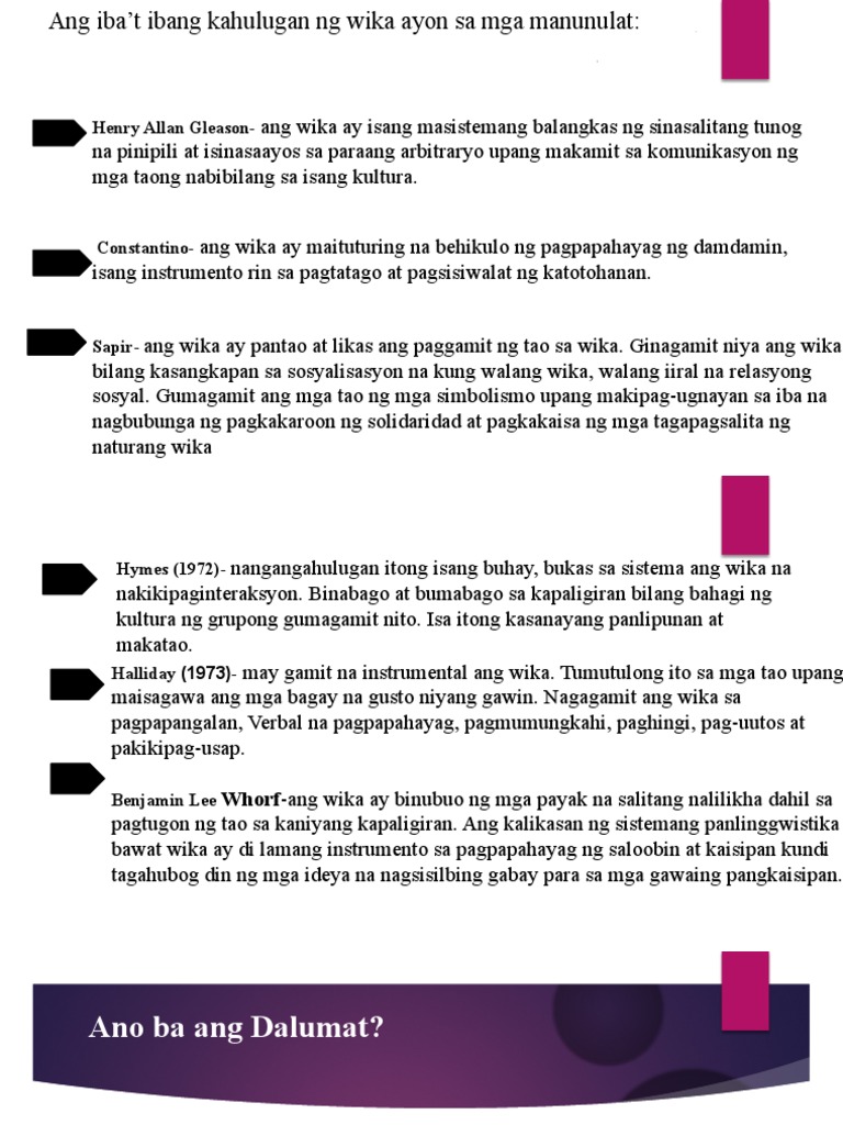 Dalumat Filipino4 1 | PDF