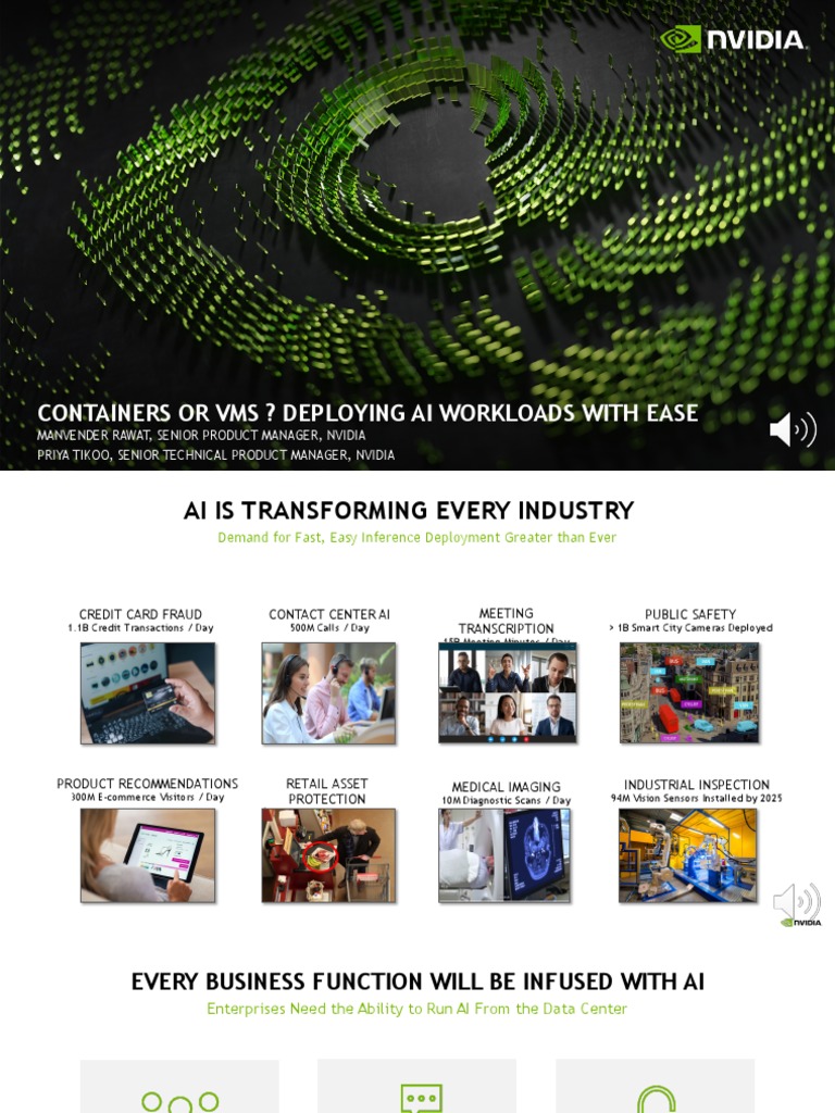 Containers or VMs - Deploy AI Workloads With Ease - 1647197291151001kben | PDF | Cloud Computing ...