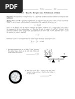 Detailed Beam Balance Physics Project | PDF | Weighing Scale | Weight
