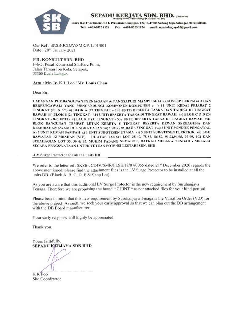 001 - PJL - LV Surge Protector | PDF