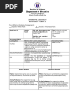 Performance Task 1-4 1st Quarter Matatag | PDF