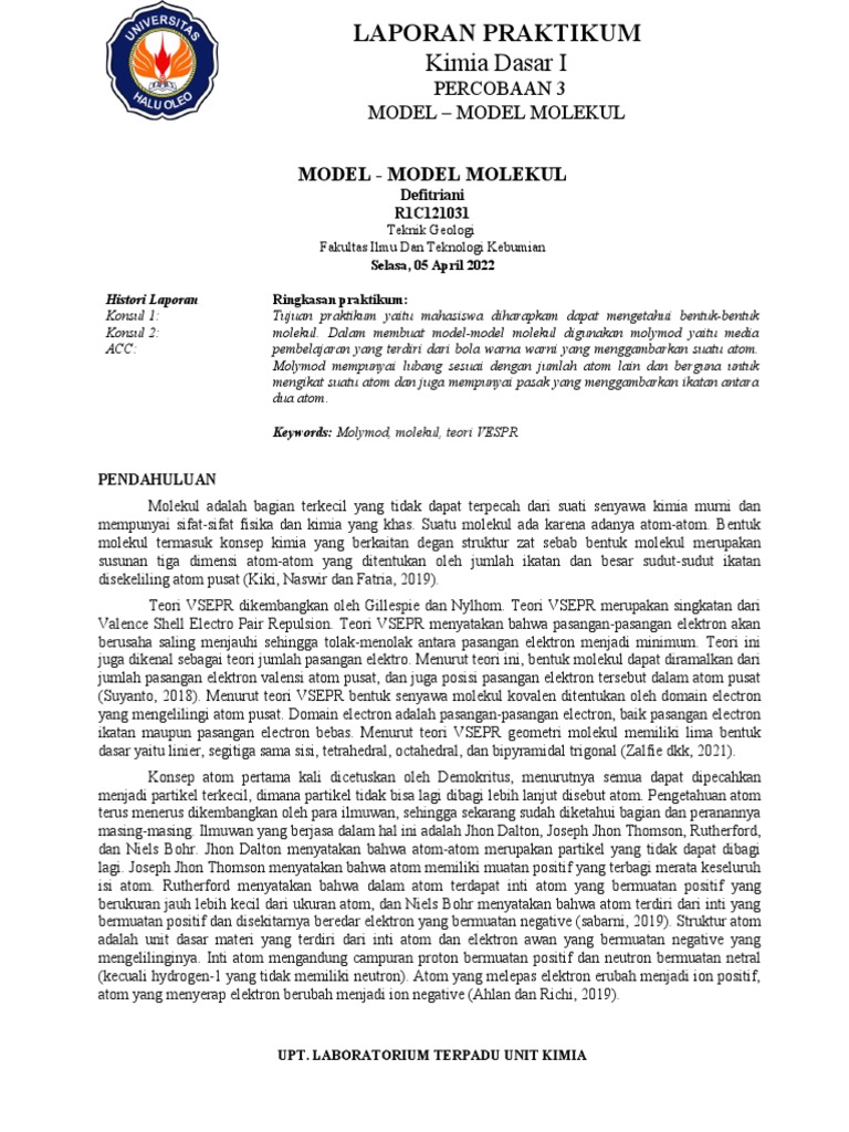 Laporan Kimdas 3 | PDF