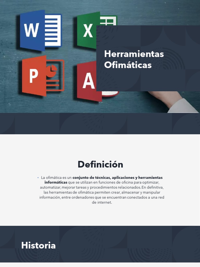 Herramientas Ofimaticas | PDF | Microsoft Excel | Software de la aplicacion