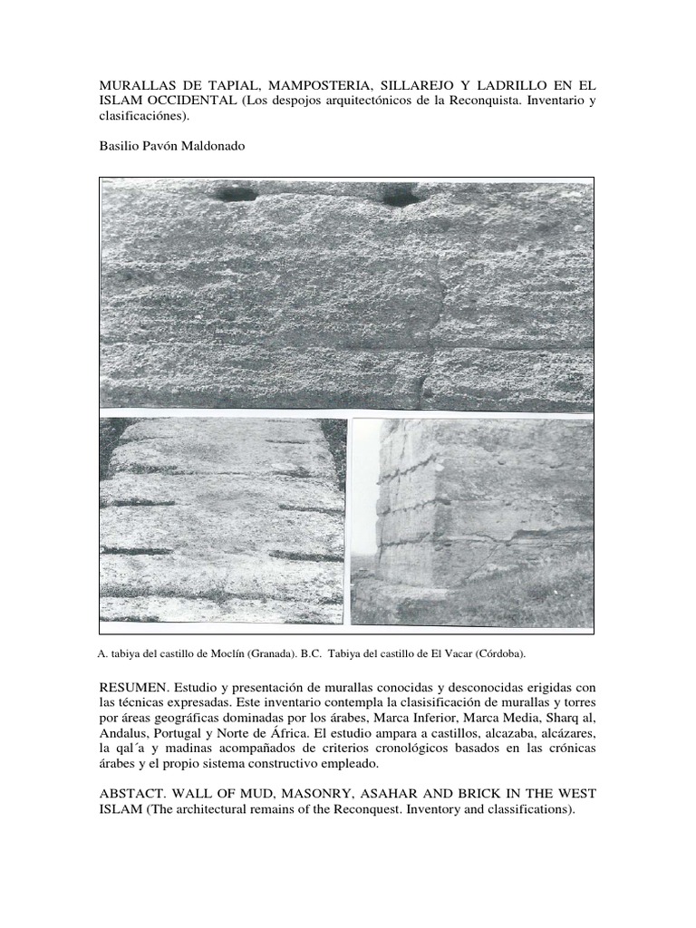 Murallas de Tpial | PDF | Al Andalus | Castillo