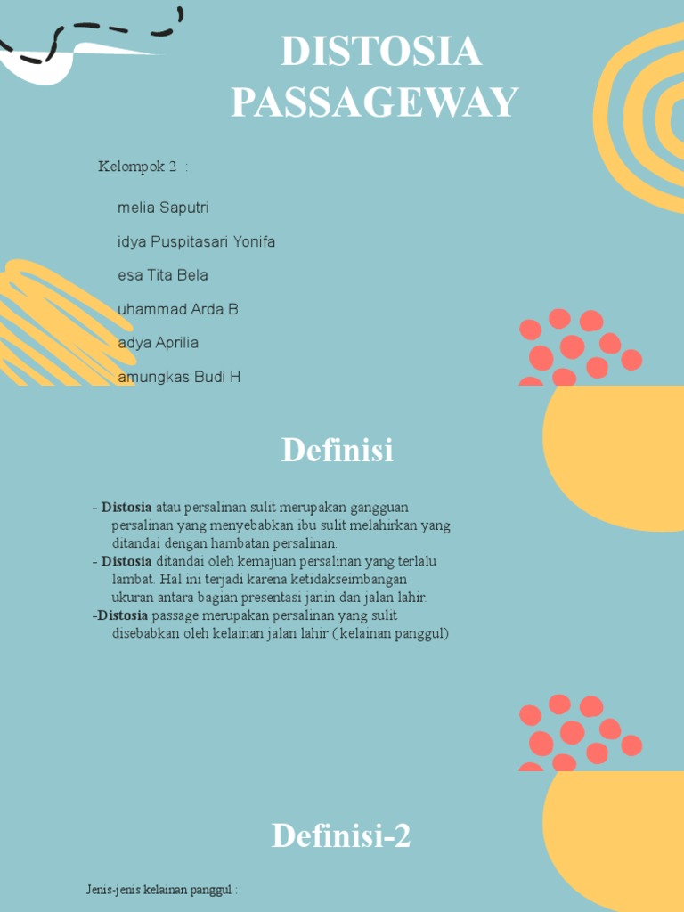 Distosia Passageway | PDF