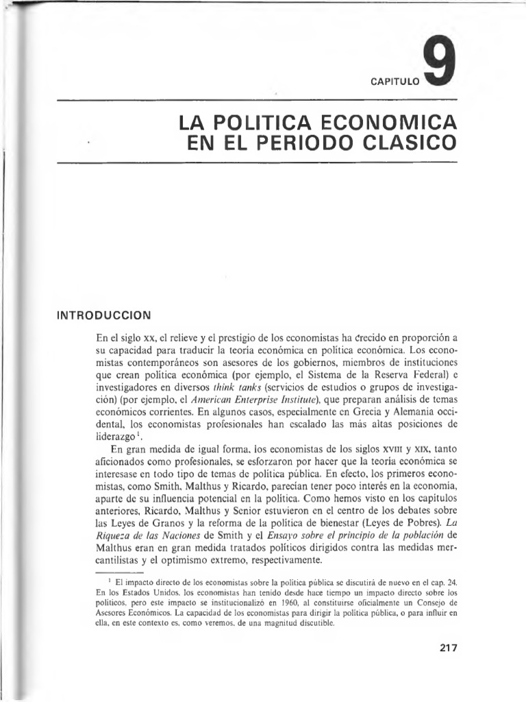 Ekelund Capitulo 9 Politica Economica | PDF | Impuestos | Mercantilismo