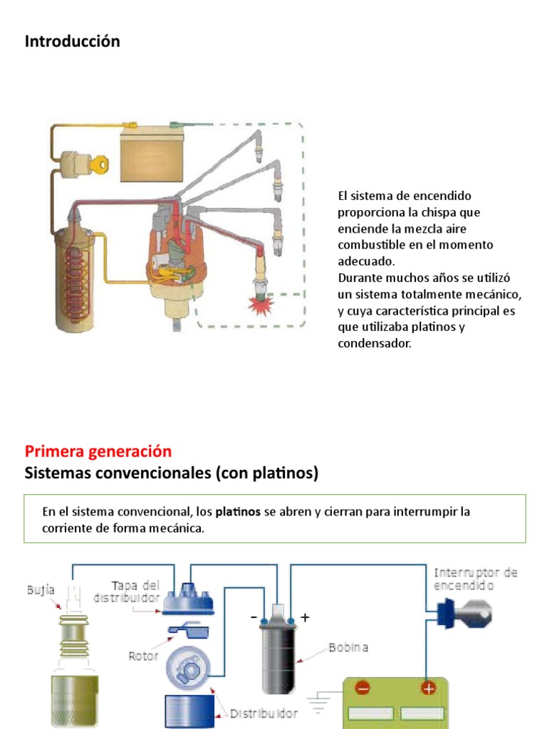 Sistema de Encendido Electronico | PDF | Distribuidor | Electrónica