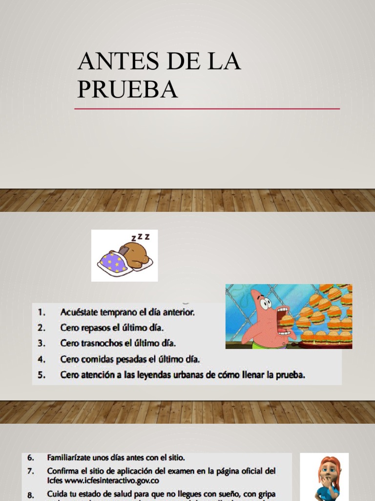 Tips Pruebas Icfes | PDF | Alimentos | Cereales