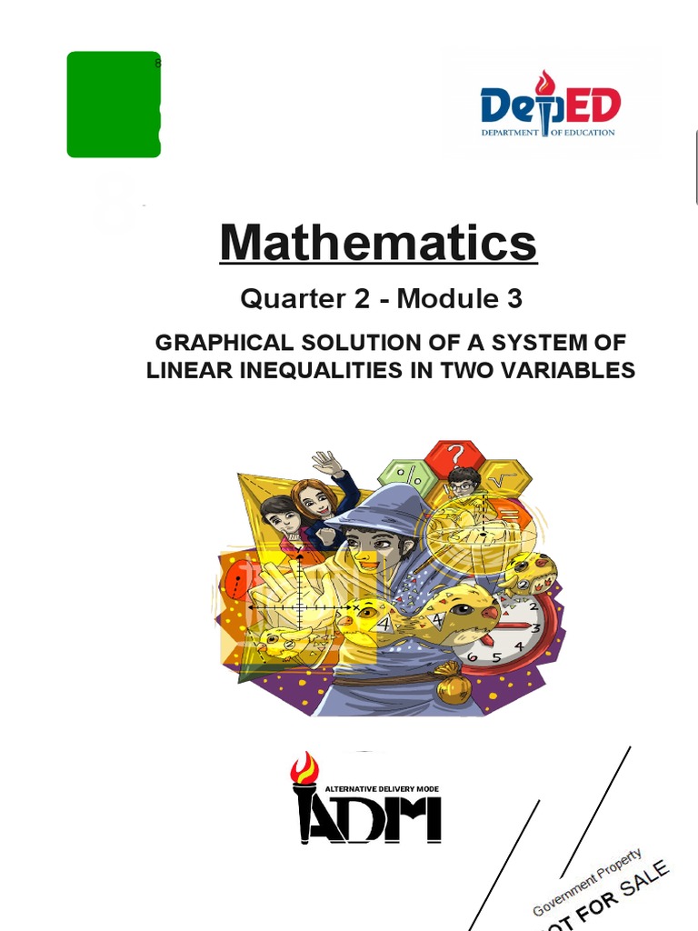 Math8 Q2 Mod3 v3 | PDF | Equations | Mathematical Objects
