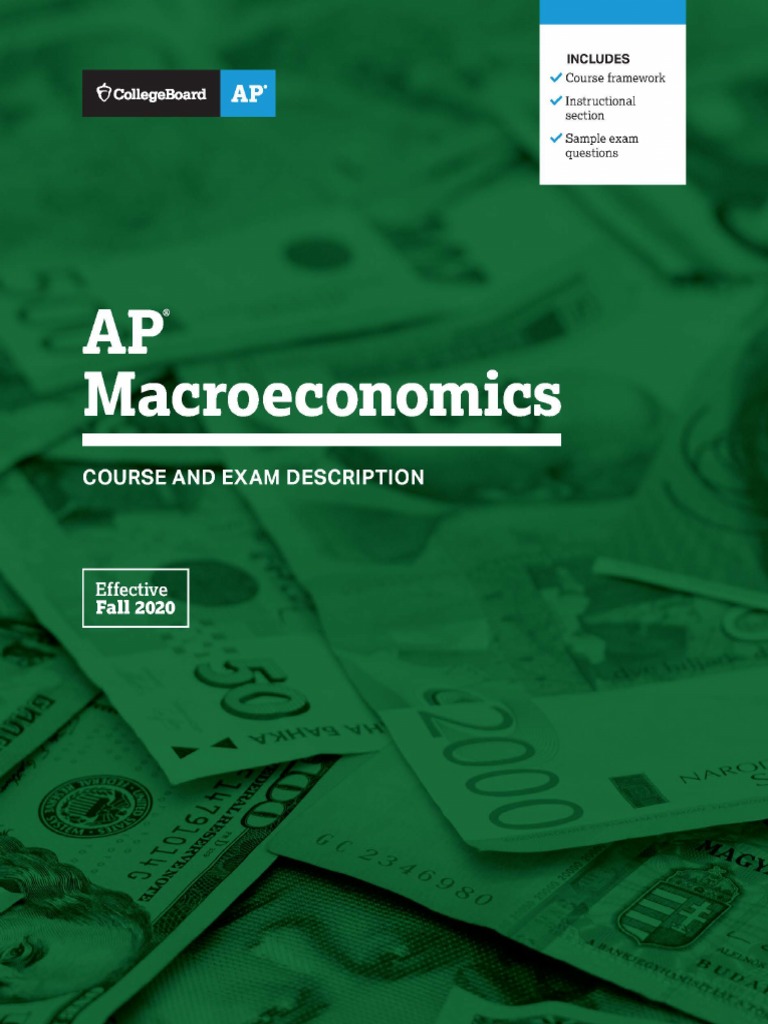 AP Macro | PDF | Advanced Placement | Curriculum