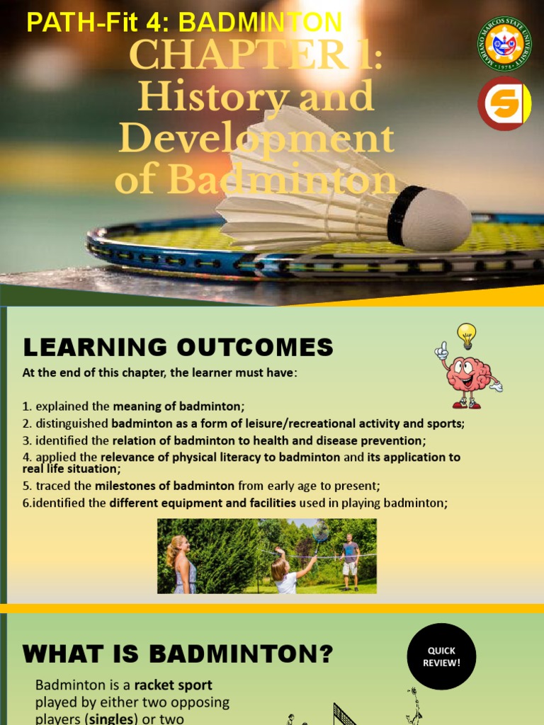 The History and Development of Badminton: From Battledore and ...