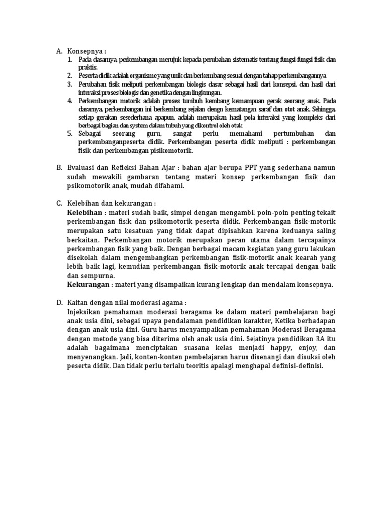 Analisis Bahan Ajar KB 1 Modul 2 | PDF | Karier & Perkembangan | Kesehatan Holistik