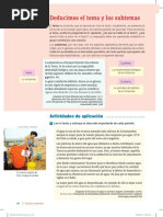 EL TEMA Y Subtemas - FICHA PRÁCTICA | PDF | Coala | Memoria