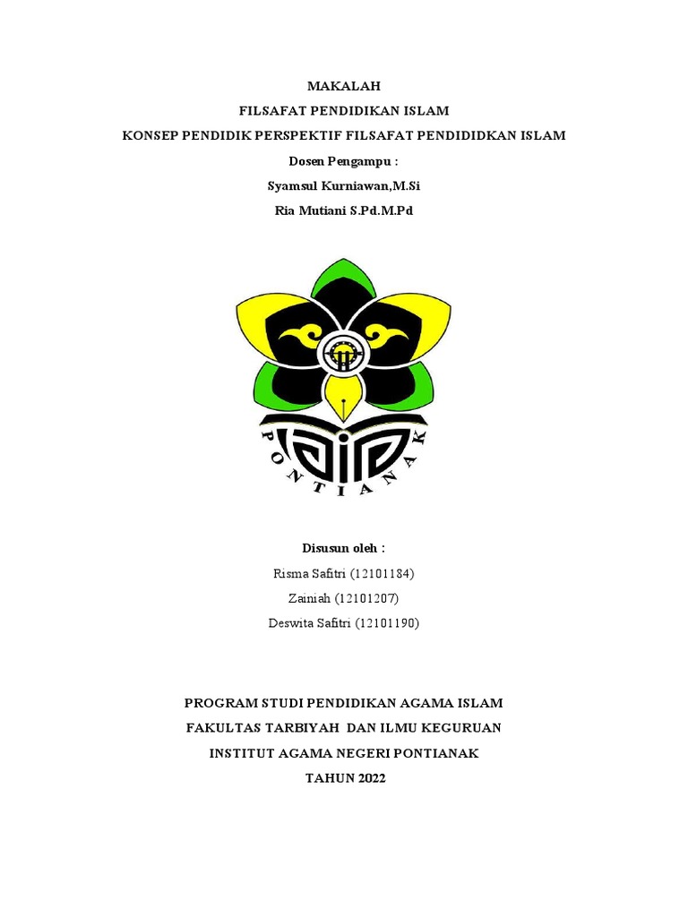 Filsafat Pendidikan Islam 2 | PDF | Karier & Perkembangan | Sains & Matematika
