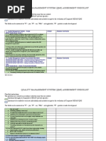 FDA QSR, QMSR, ISO 13485-2016 QMS Internal Audit Checklist | PDF ...