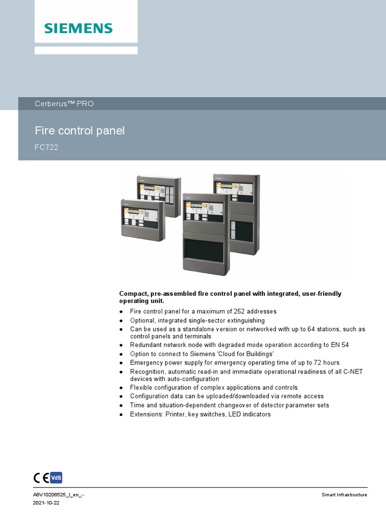 Fire Control Panel: Cerberus™ PRO | Download Free PDF | Computer ...
