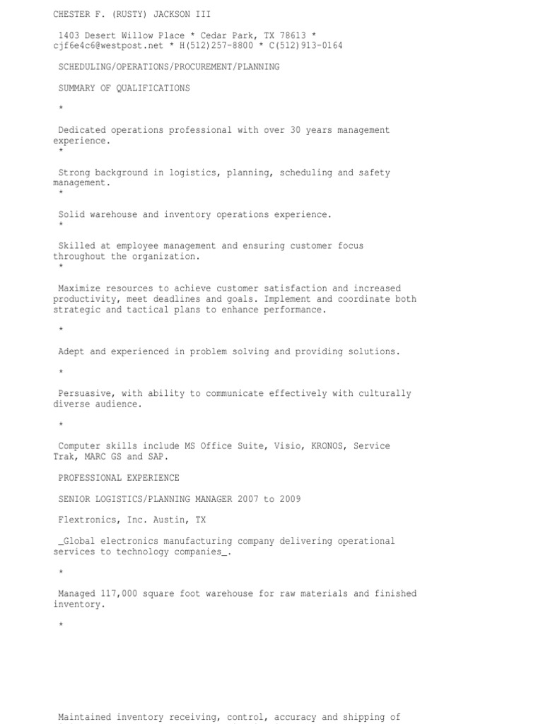 Scheduler | Logistics | Warehouse