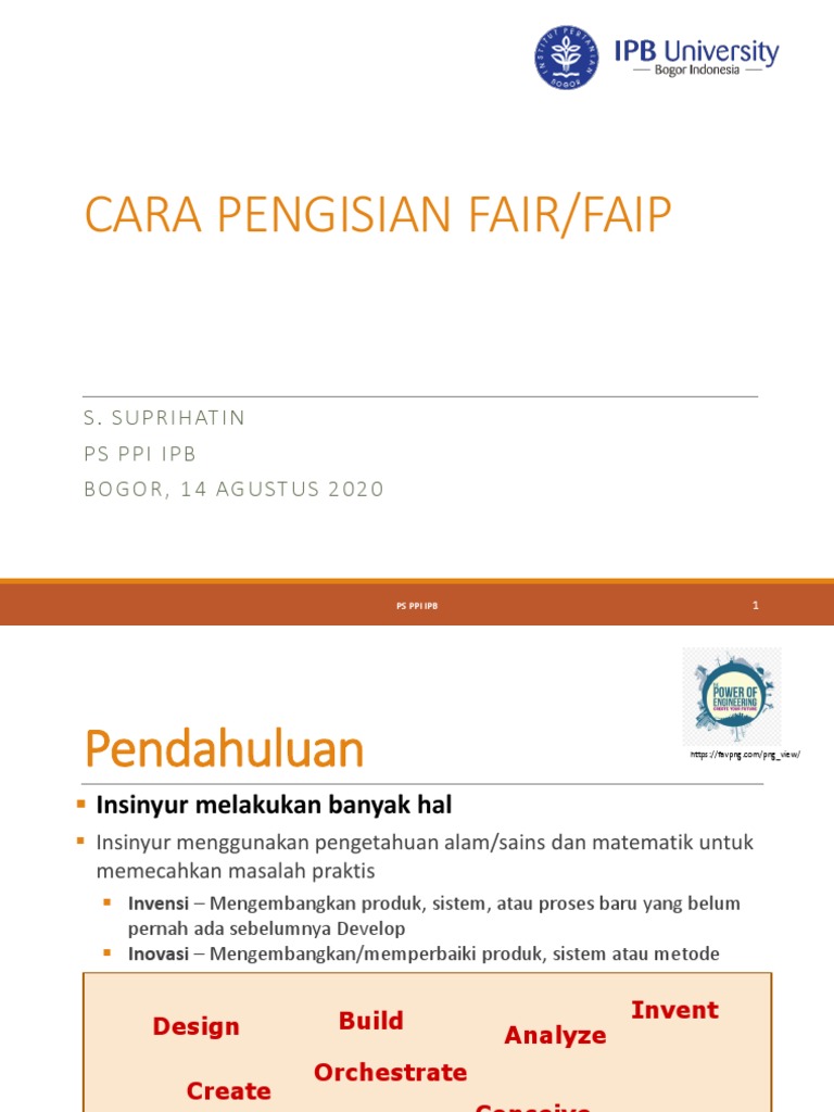 Kiat Kiat Pengisisan FAIP | PDF | Bisnis