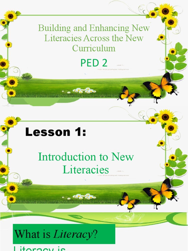 New Literacies Across the Curriculum | PDF | Literacy | Cognition