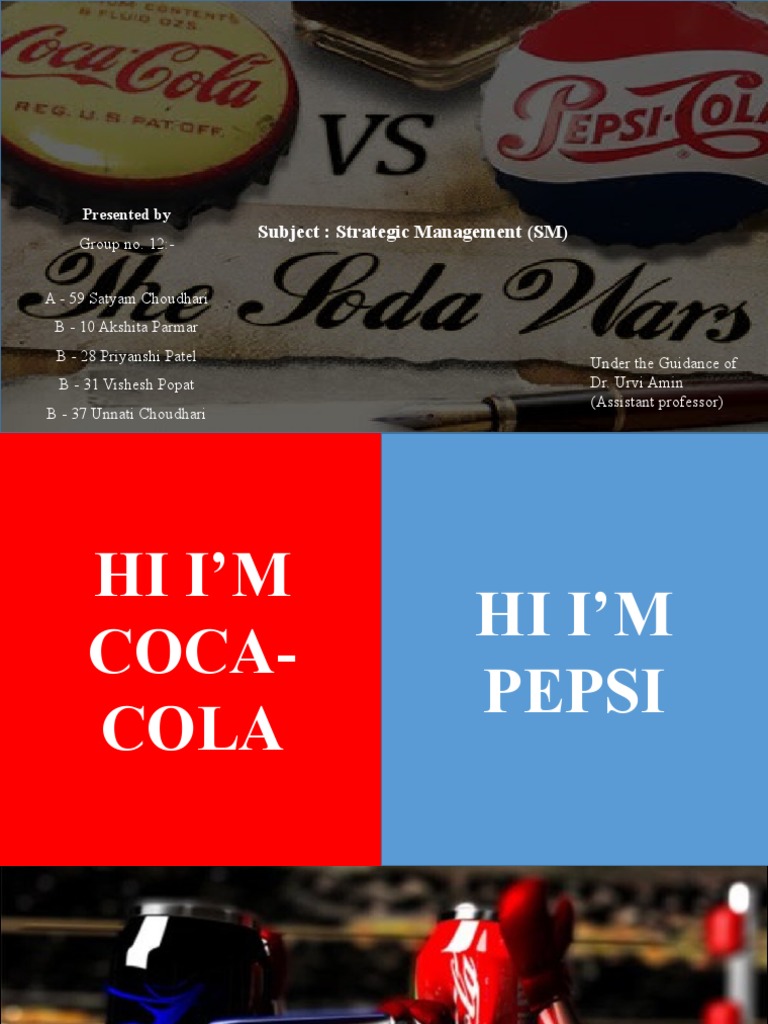 Coca-Cola vs Pepsi: Brand Battle Insights | PDF | Pepsi Co | Coca Cola