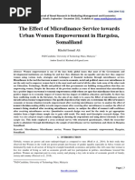 Thesis Proposal | PDF | Microfinance | Empowerment