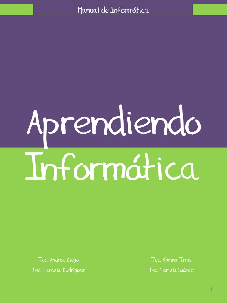 Aprendiendo+inform Tica | PDF | Periférico | Hardware de la computadora