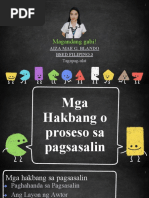 Mga Teknik at Pamamaraan NG Pagsasalin | PDF