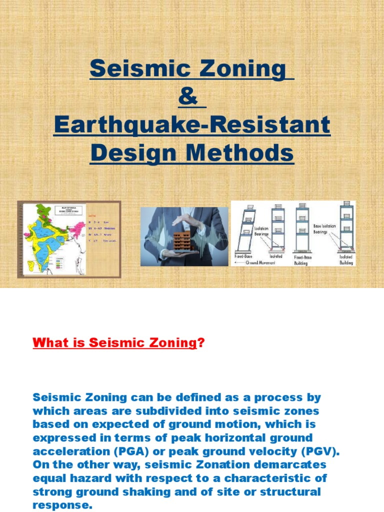 Seismic Zoning & Earthquake-Resistant Design Methods | PDF | Classical Mechanics | Continuum ...