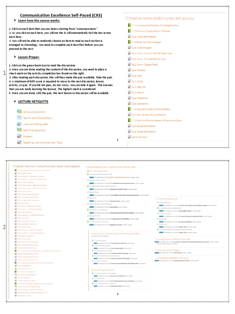 English Proficiency Book | PDF | Part Of Speech | Adverb