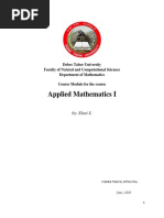 Freshman Mid Exam Mathematics | PDF | Syntax (Logic) | Mathematics