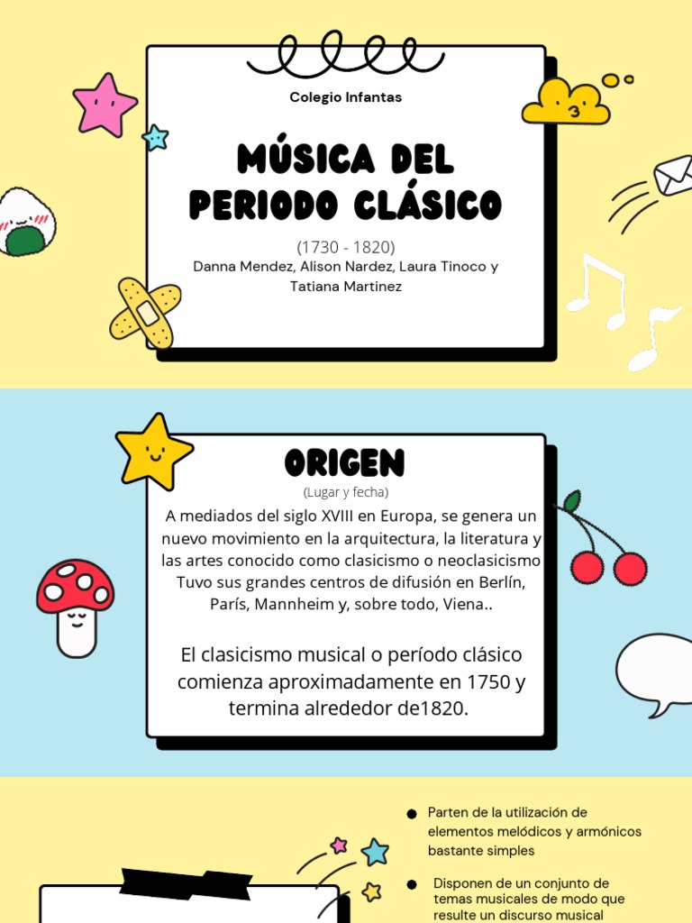 Música Del Periodo Clásico | PDF | Clásicos
