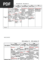 Őszi Zöldségek - Heti Terv | PDF