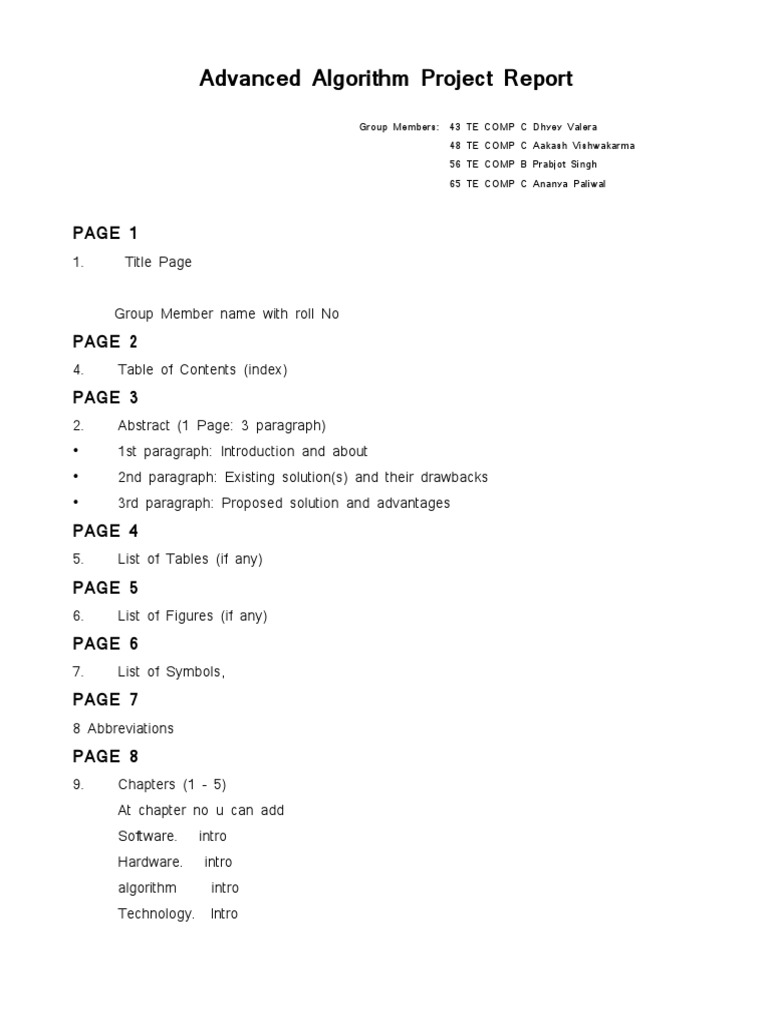 AA Project Report | PDF | Theoretical Computer Science | Algorithms