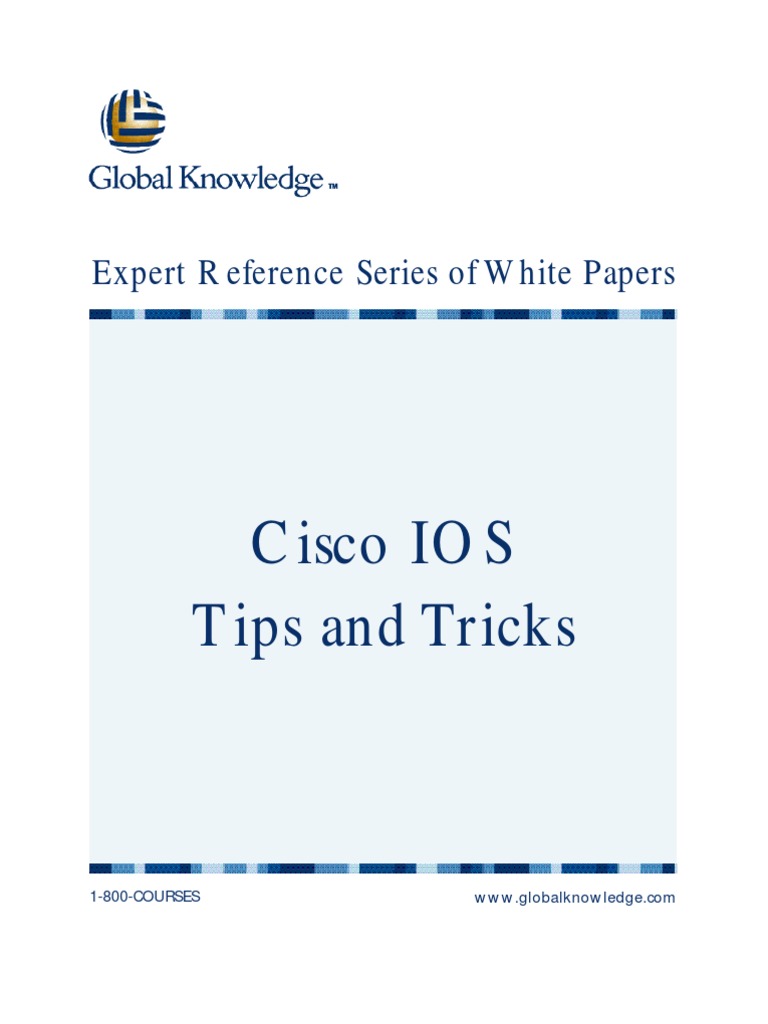 Cisco IOS Tips and Tricks | PDF | Ip Address | Command Line Interface
